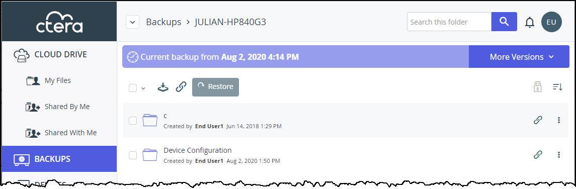 Change a Device Backup's Passphrase